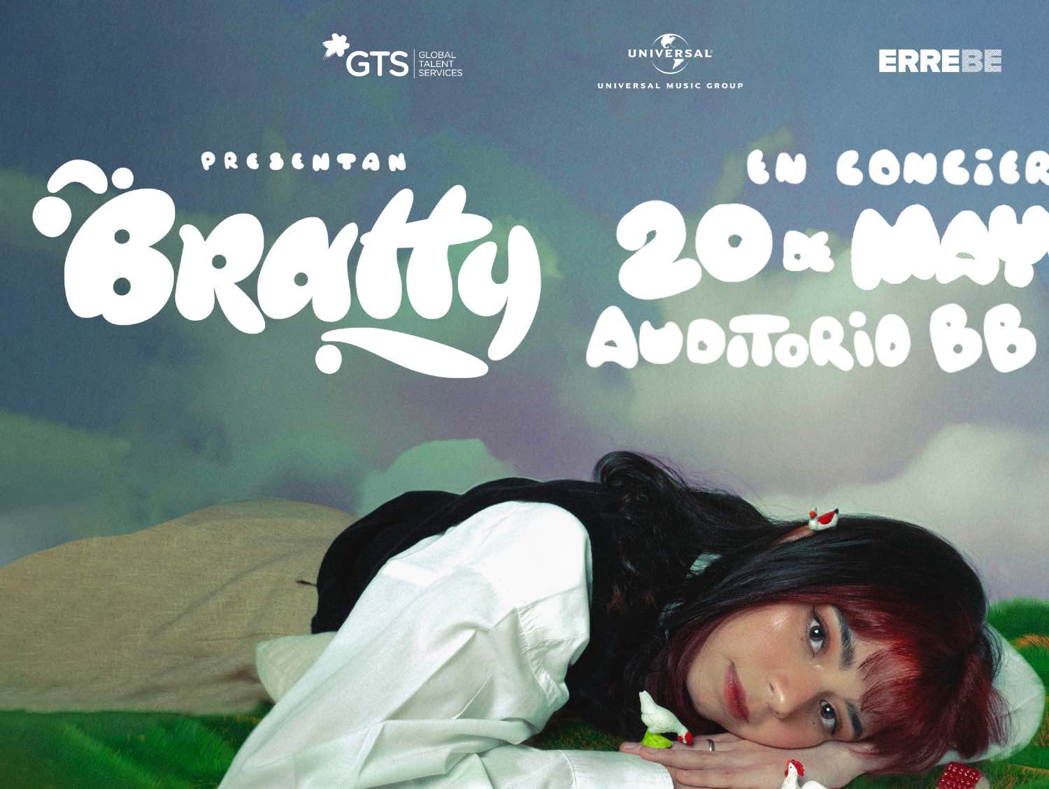 Bratty, es su fiesta y ella lo celebra con su primer concierto en solitario - chamarock